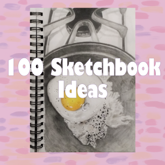 100 Sketchbook Ideas + Ideas for Page Backgrounds – Annika Marthinuss